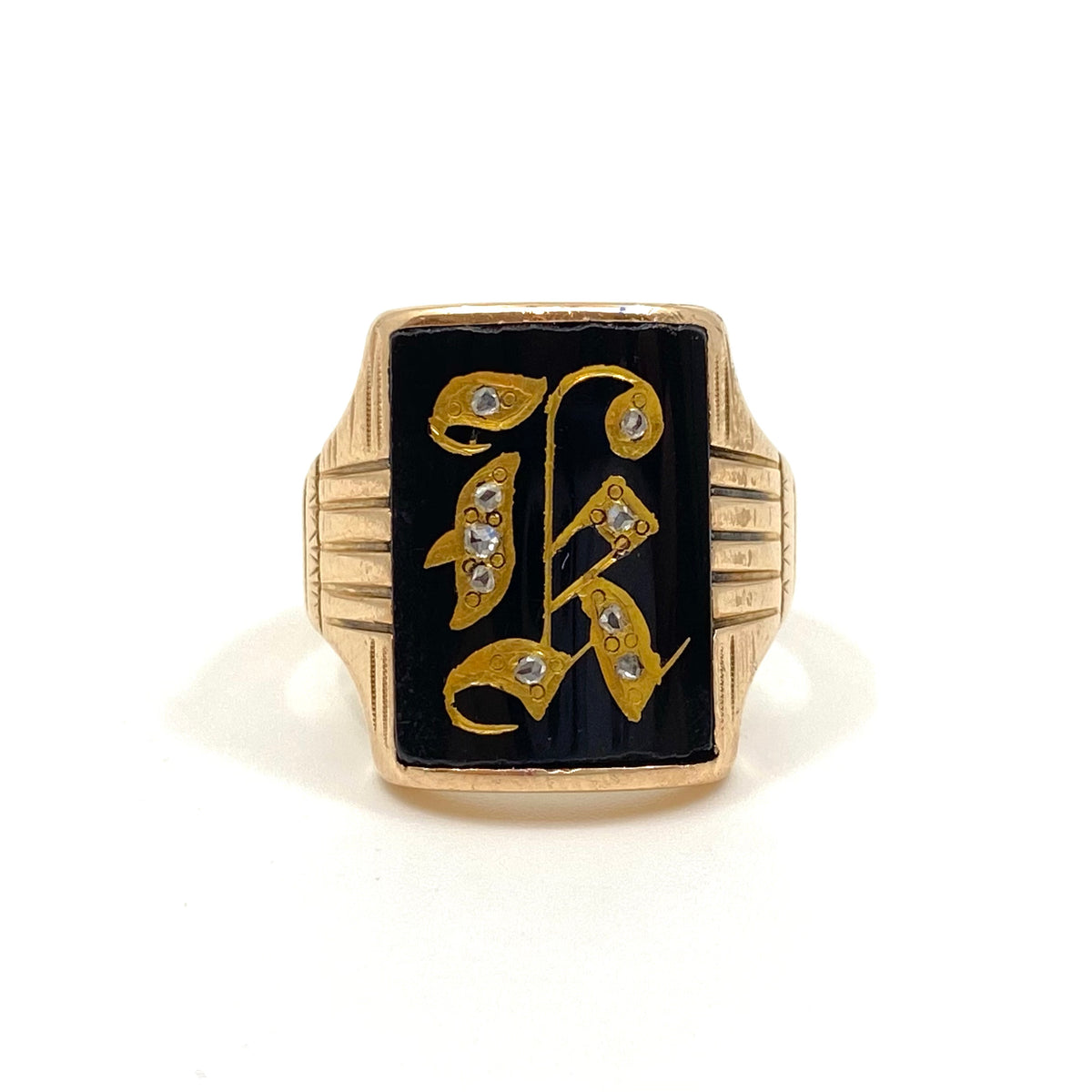 Victorian "K" Ring – None The Worse For Wear